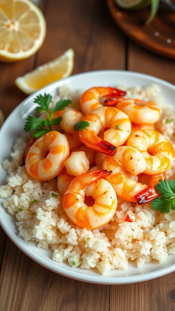 Quick and Easy 15-Minute Garlic Shrimp Dinner