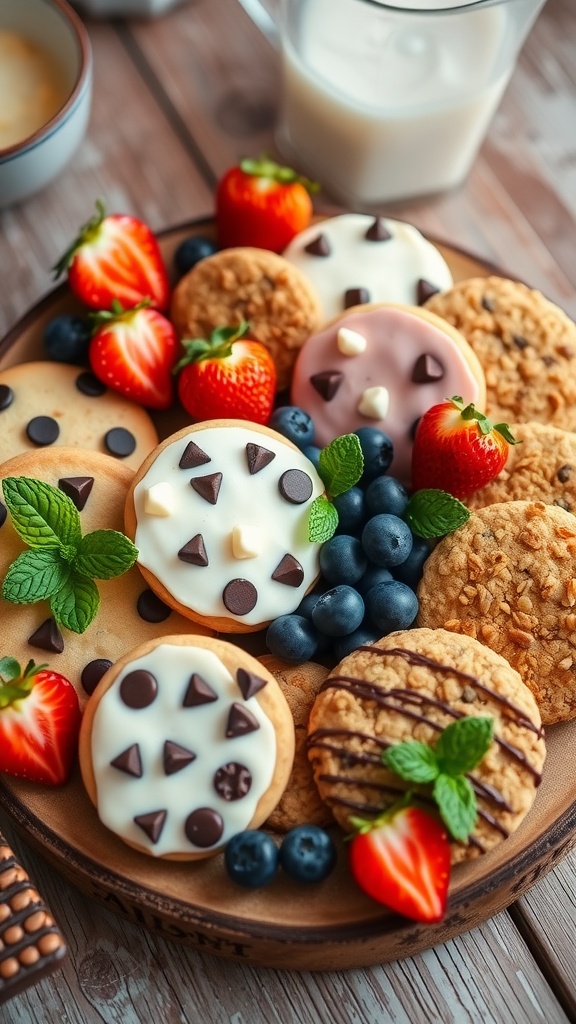 Delicious Cookie Platter Display Recipe