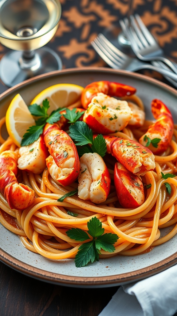 Lobster Linguine Recipe