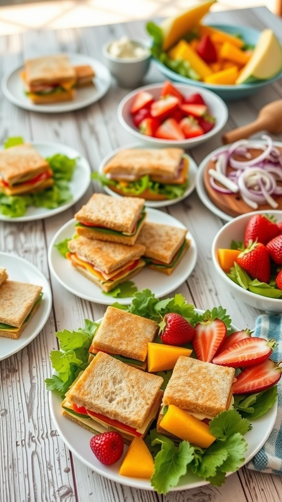 Hearty Lunch Spread for 8 People