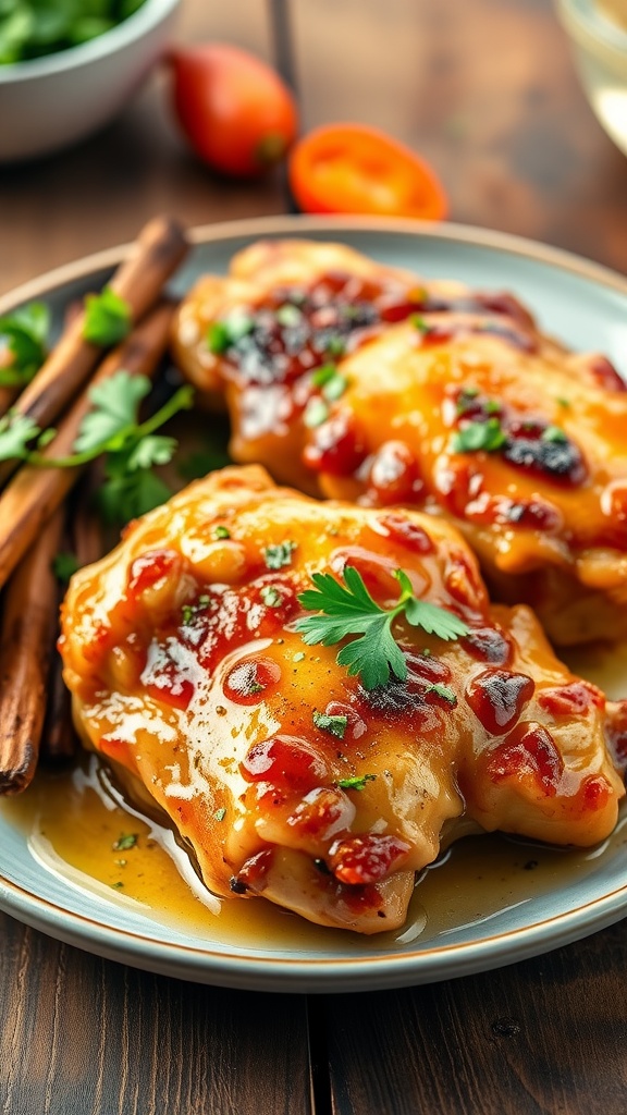 Savory Garlic Butter Chicken Thighs Recipe
