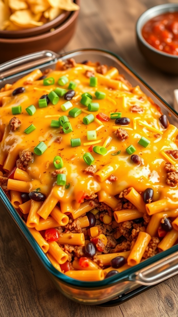 Cheesy Taco Pasta Bake