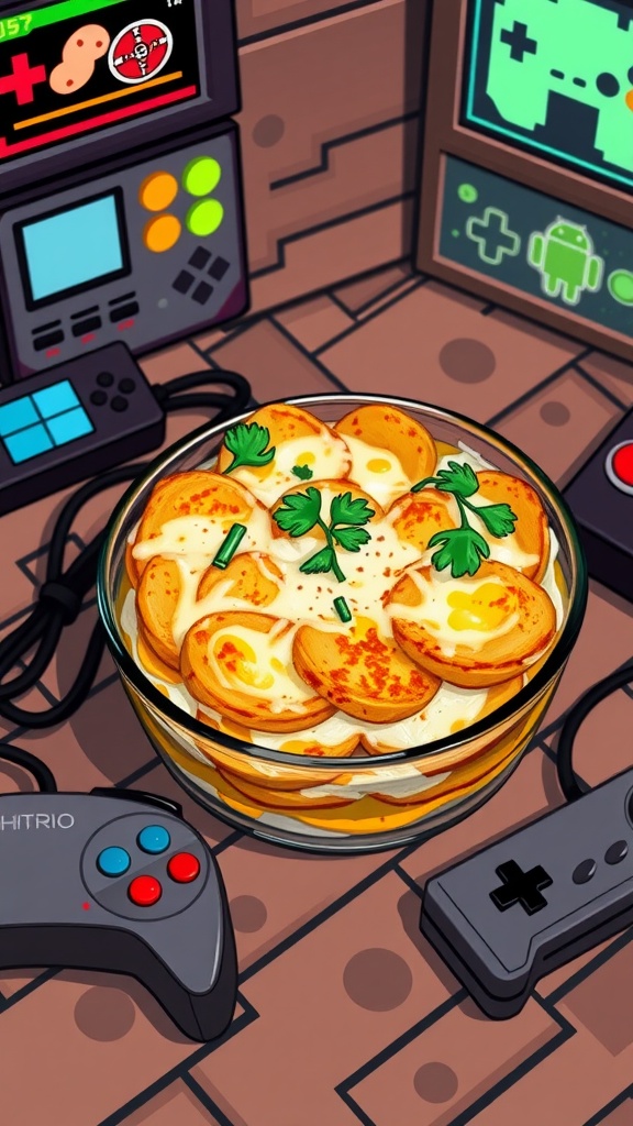 8-Bit Retro Potato Casserole Recipe