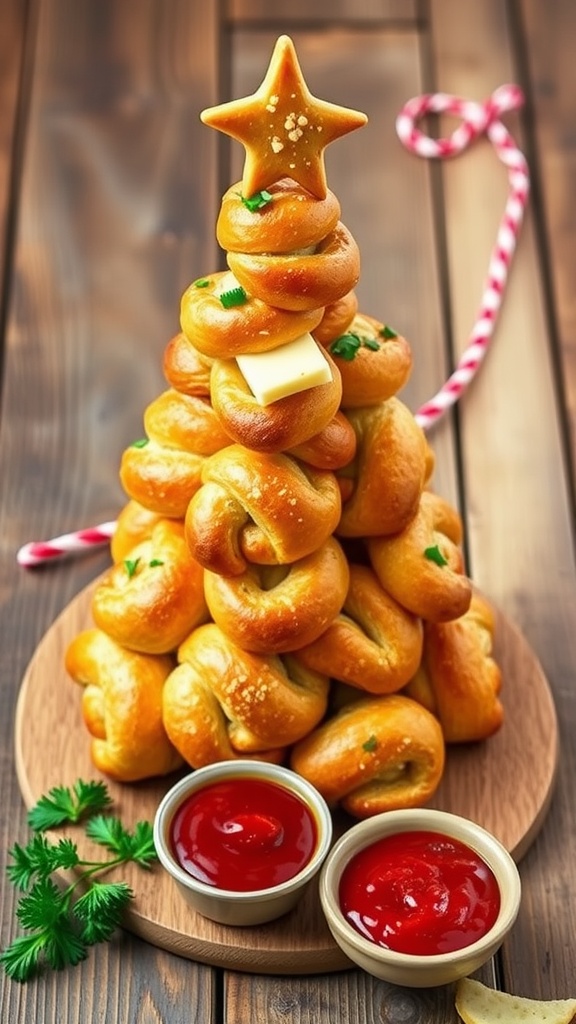 Garlic Knot Christmas Tree Recipe