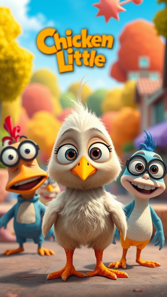 Chicken Little: Disney's Heartwarming Animated Comedy