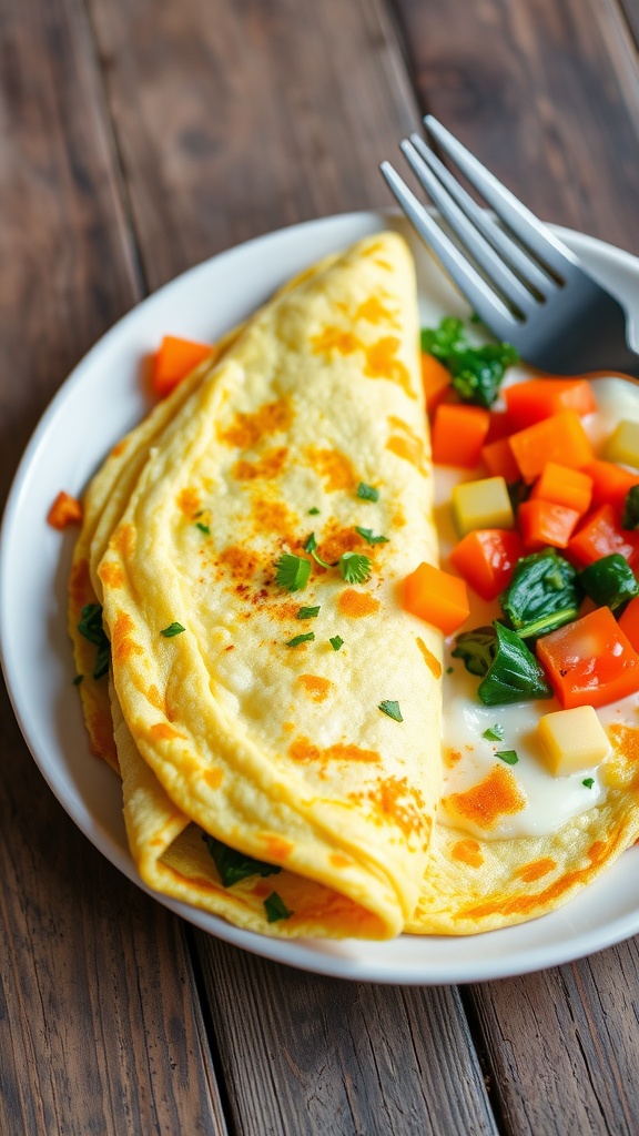 Fluffy Egg White Omelette Recipe