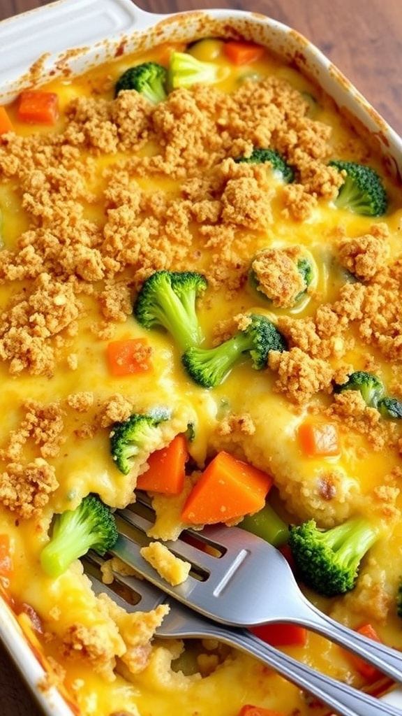 Cheesy Vegetable Casserole