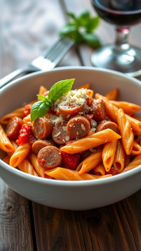 Savory Italian Pasta with Sausage Recipe
