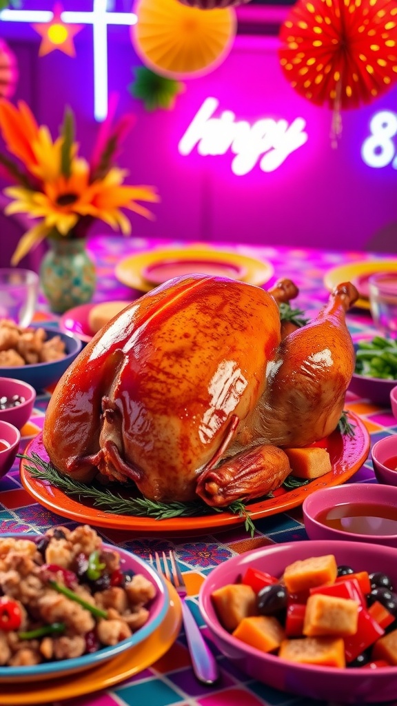 Retro 80s Aesthetic Turkey Recipe