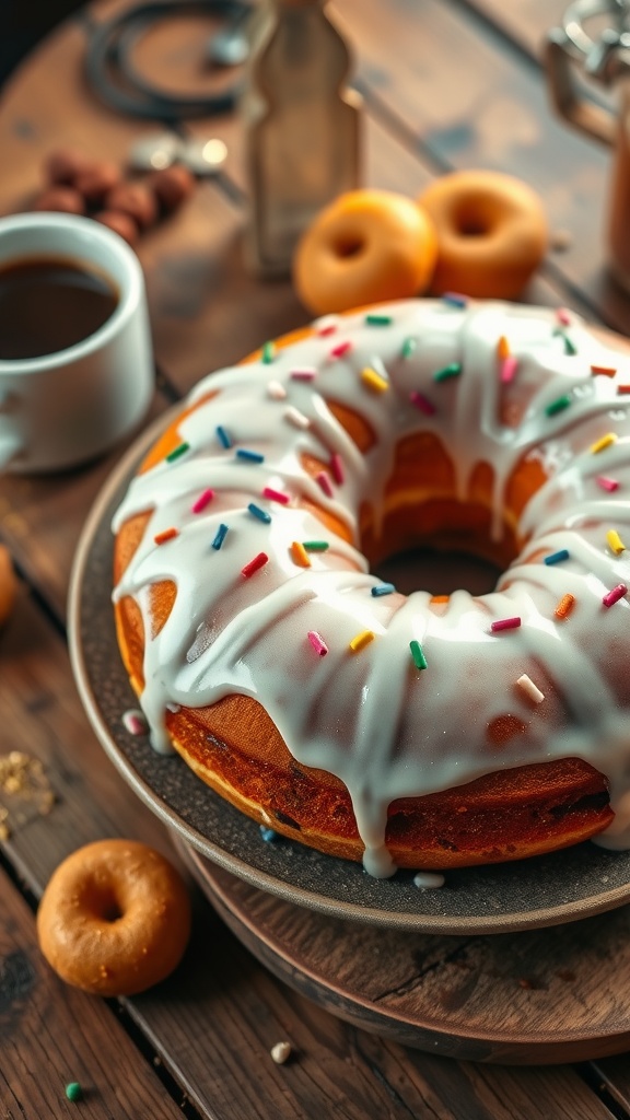 Deliciously Soft Doughnut Cake Recipe