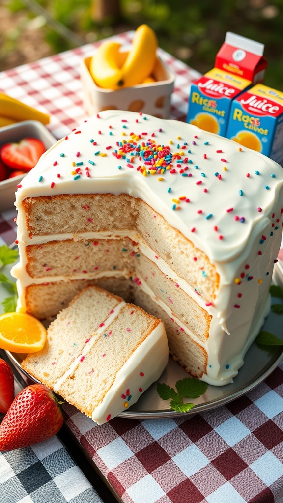 Delicious Lunch Box Cake for Kids