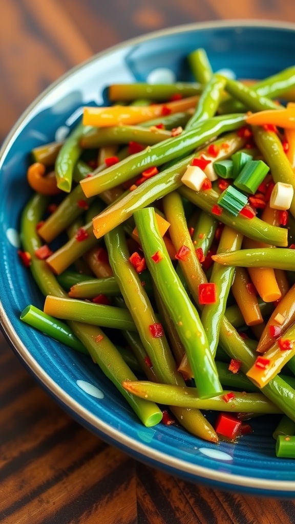 Spicy Stir-Fried Beans Recipe