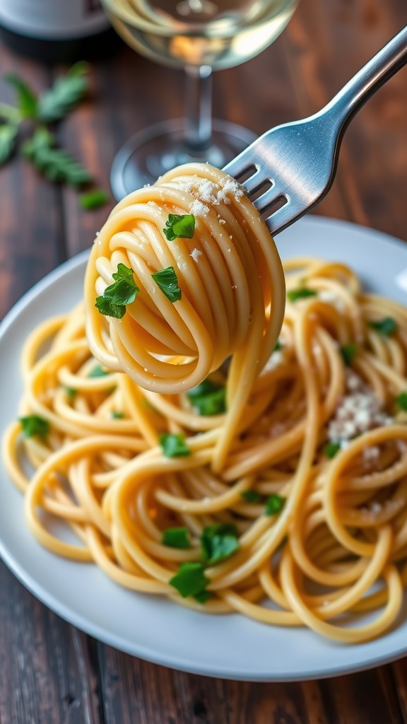 Savory Garlic Butter Pasta Recipe