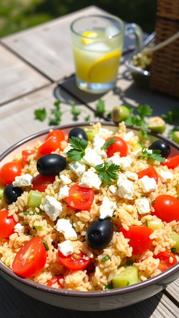 Mediterranean Rice Salad Recipe