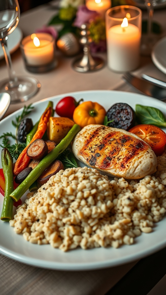 Elegant Dinner Night Aesthetic Recipe