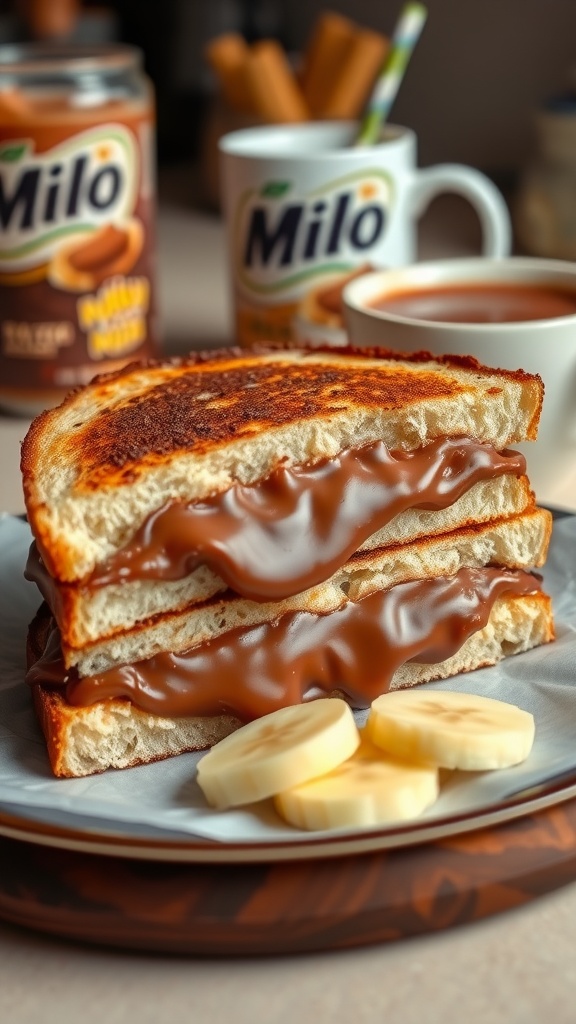 Delicious Milo Sandwich Recipe