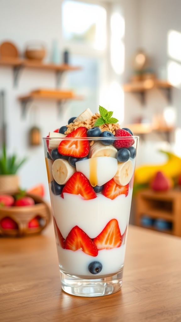 Delicious Yogurt and Fruit Parfait Recipe