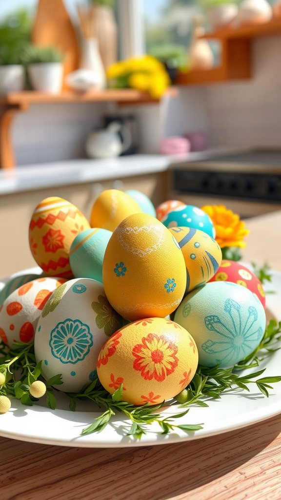 Creative 3D Egg Illustration Recipe