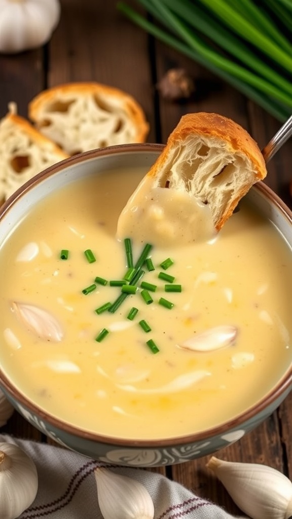 Savory 53 Clove Garlic Soup