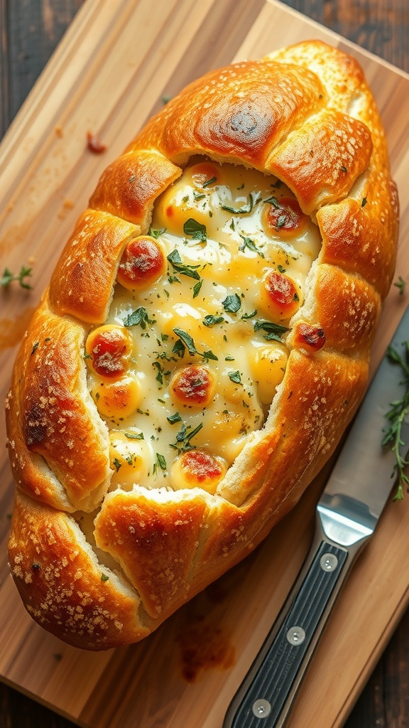 Savory Bread Zeppelin Recipe