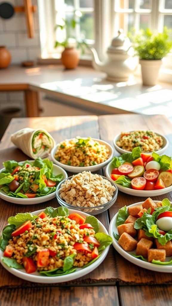 7 Delicious Lunch Ideas for a Week