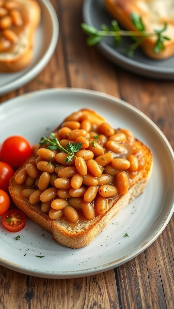 Classic British Beans on Toast Recipe