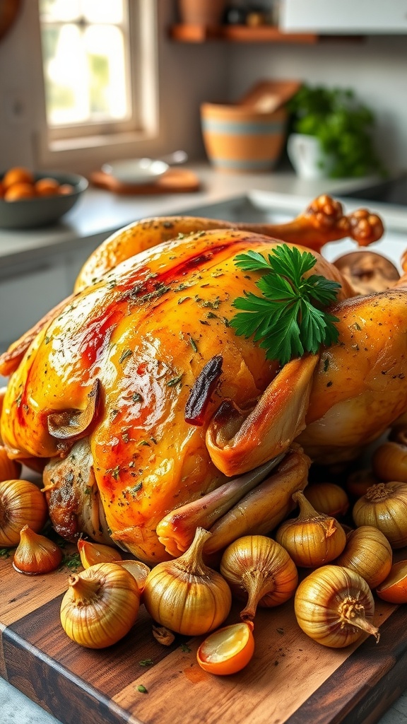 Savory 60 Clove Garlic Chicken Recipe