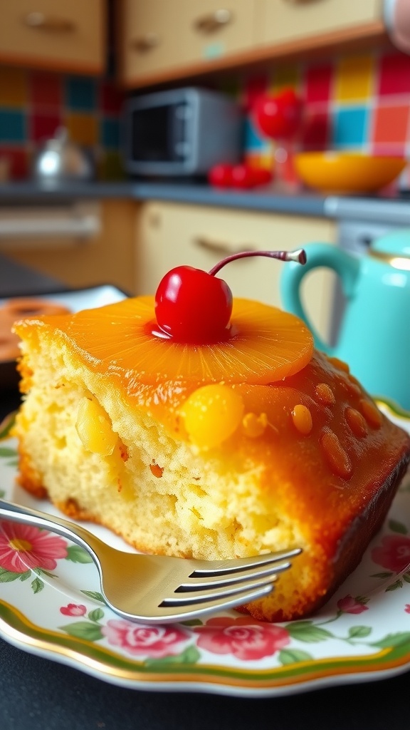 Classic 1970s Pineapple Upside-Down Cake Recipe