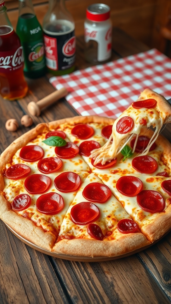 Classic 90s Style Pepperoni Pizza Recipe