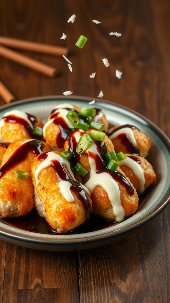 Savory Takoyaki Recipe: Japanese Octopus Balls
