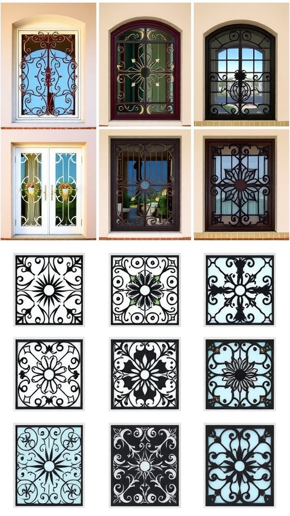 Elegant 5x4 Window Grill Design Ideas