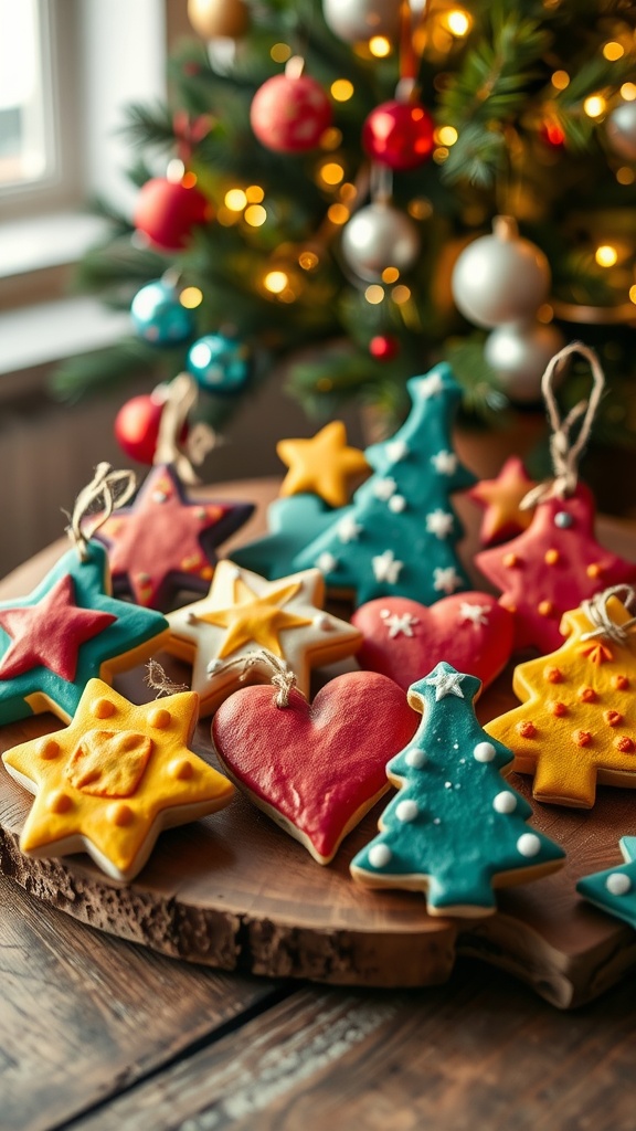 Festive Salt Dough Christmas Decorations Recipe