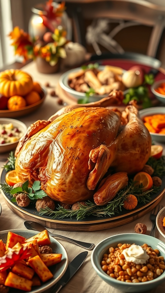 Perfectly Sized Turkey for 7 People