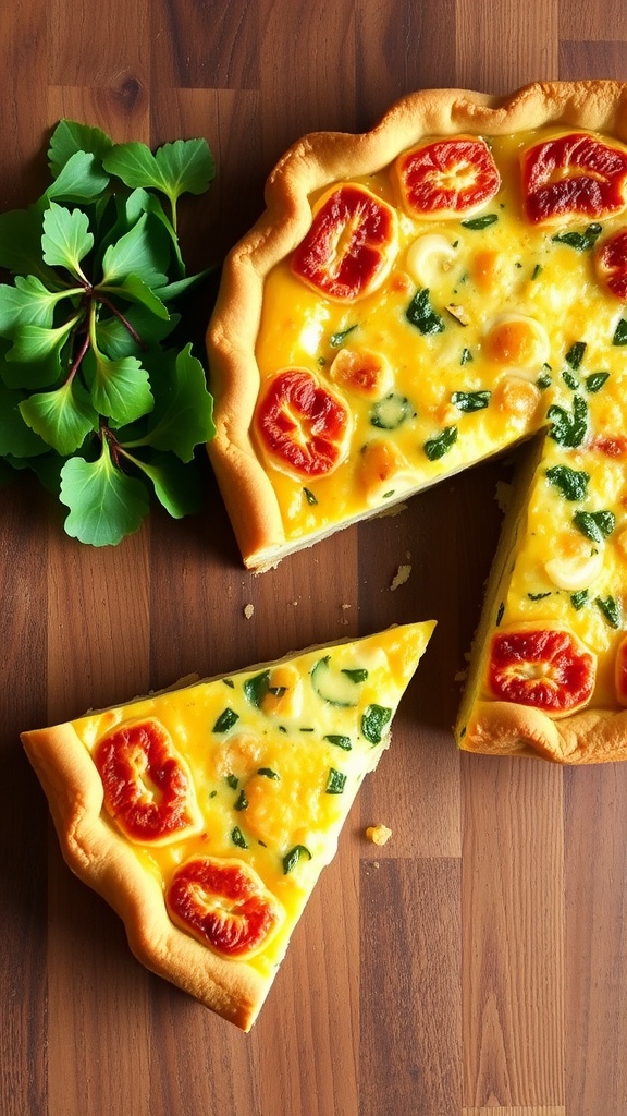 Delicious Cheese Quiche Recipe
