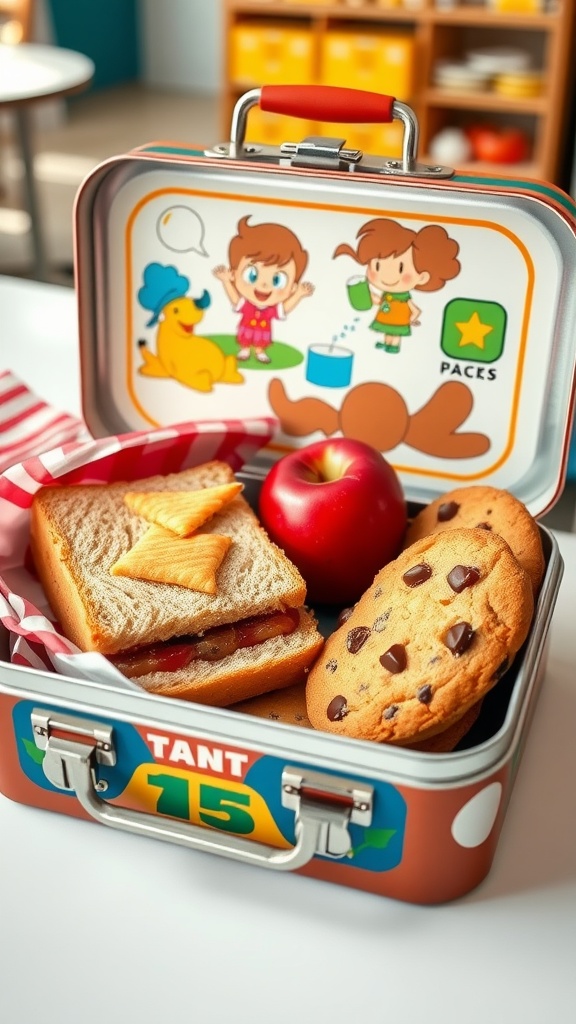 Nostalgic 70's Lunch Box Recipes