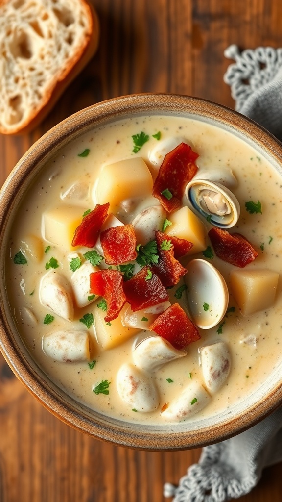 Savory Clam Chowder Recipe