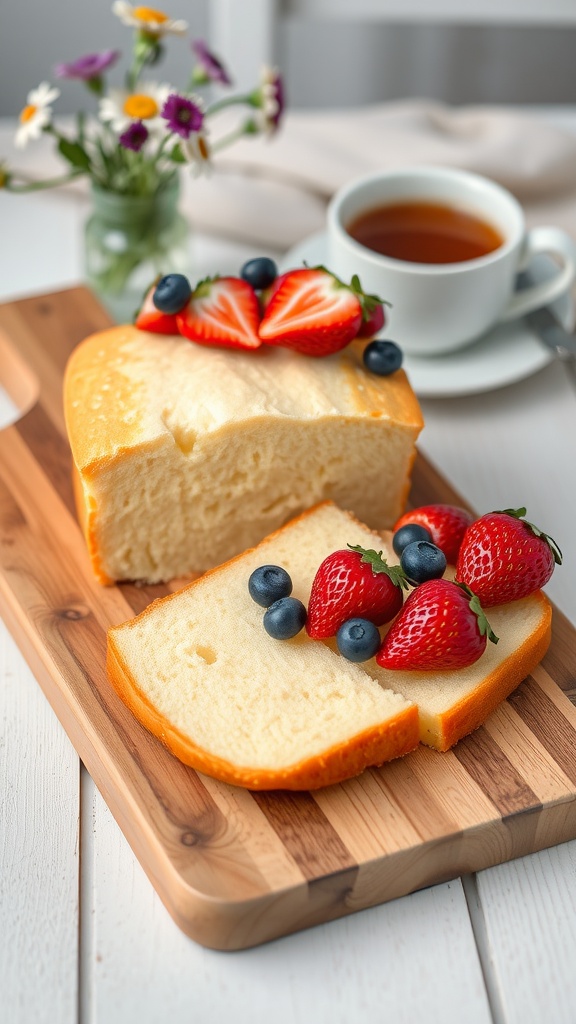 Simple One Egg Vanilla Cake Recipe