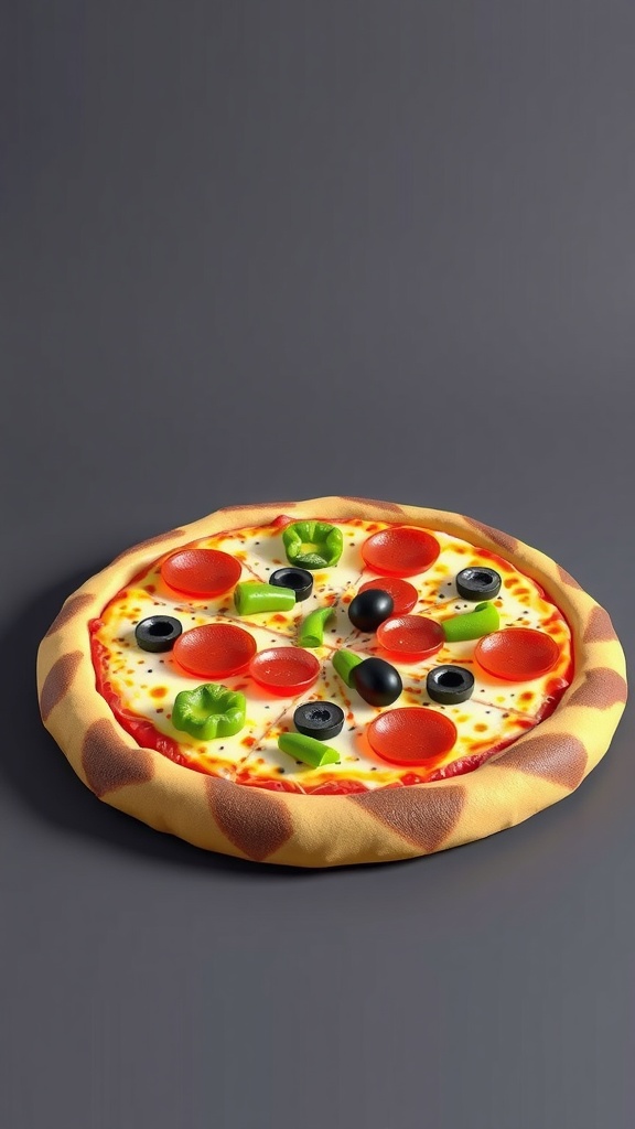 3D Art Pizza: A Deliciously Creative Model