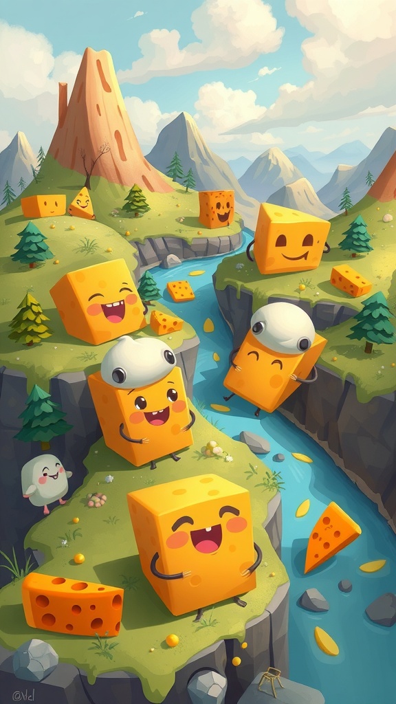 Cheesy 2D Art Creation Recipe