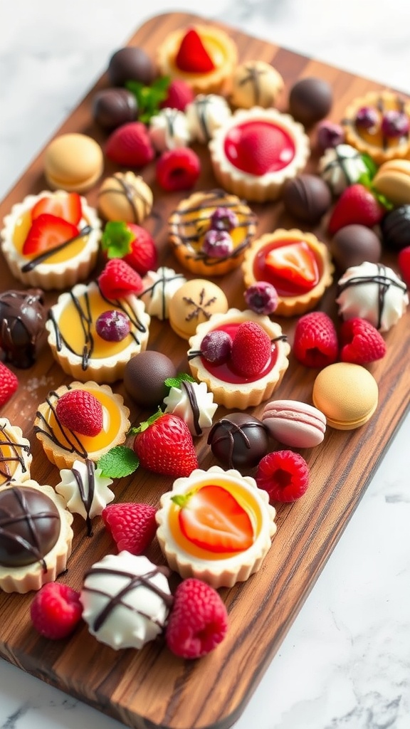 Decadent Dessert Platter Recipe