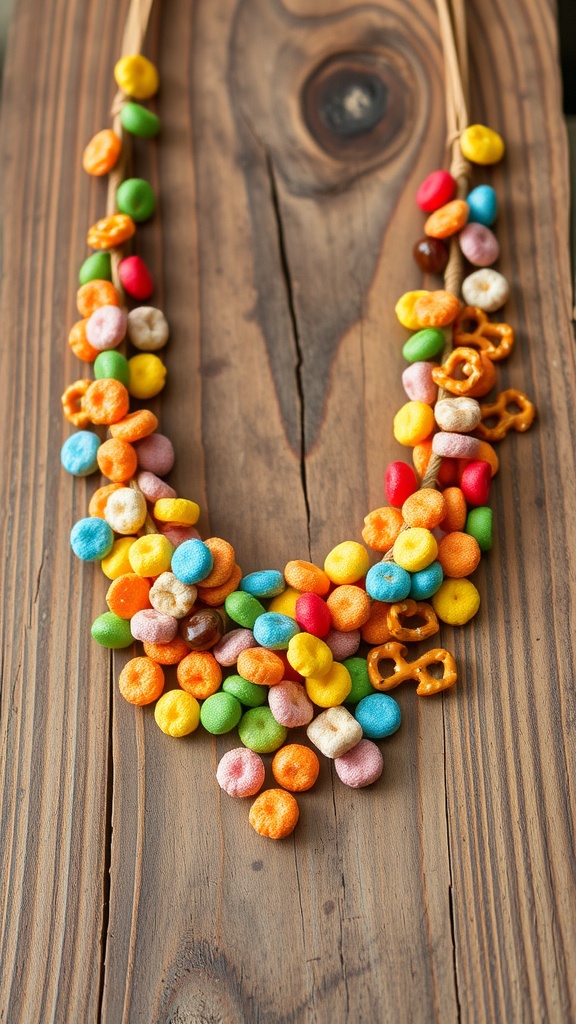 Fun and Edible Snack Necklace Recipe