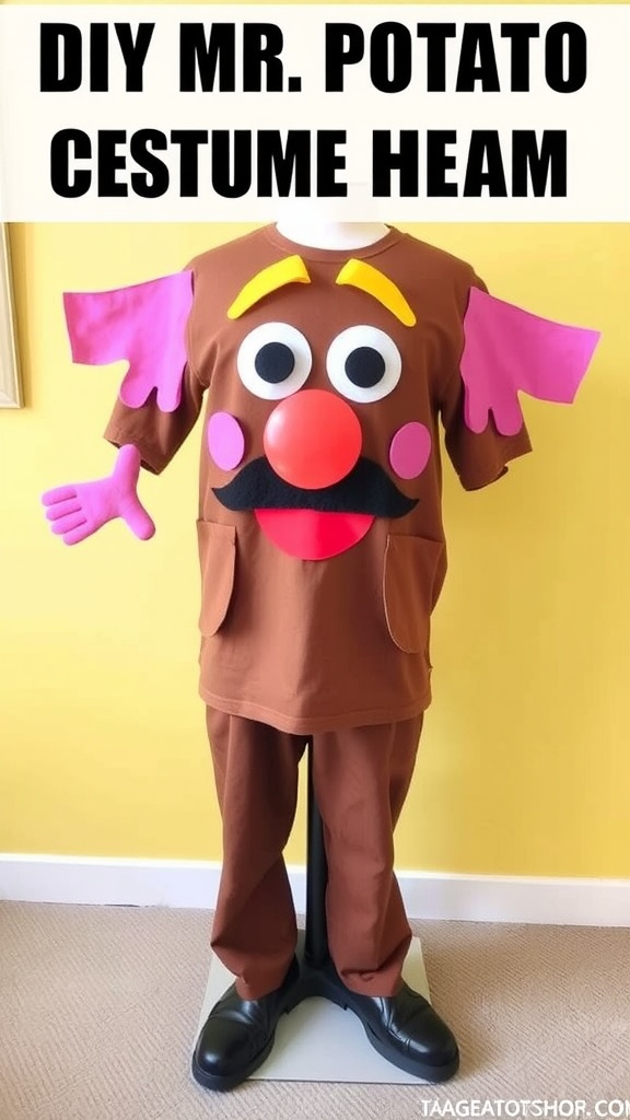 DIY Mr. Potato Head Costume