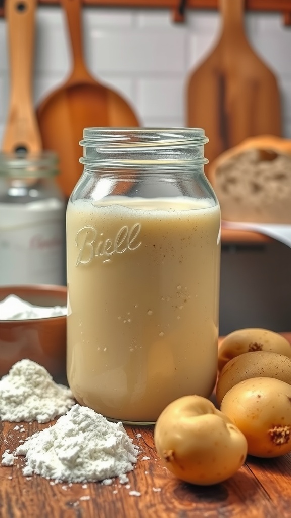 Homemade Potato Yeast Starter Recipe