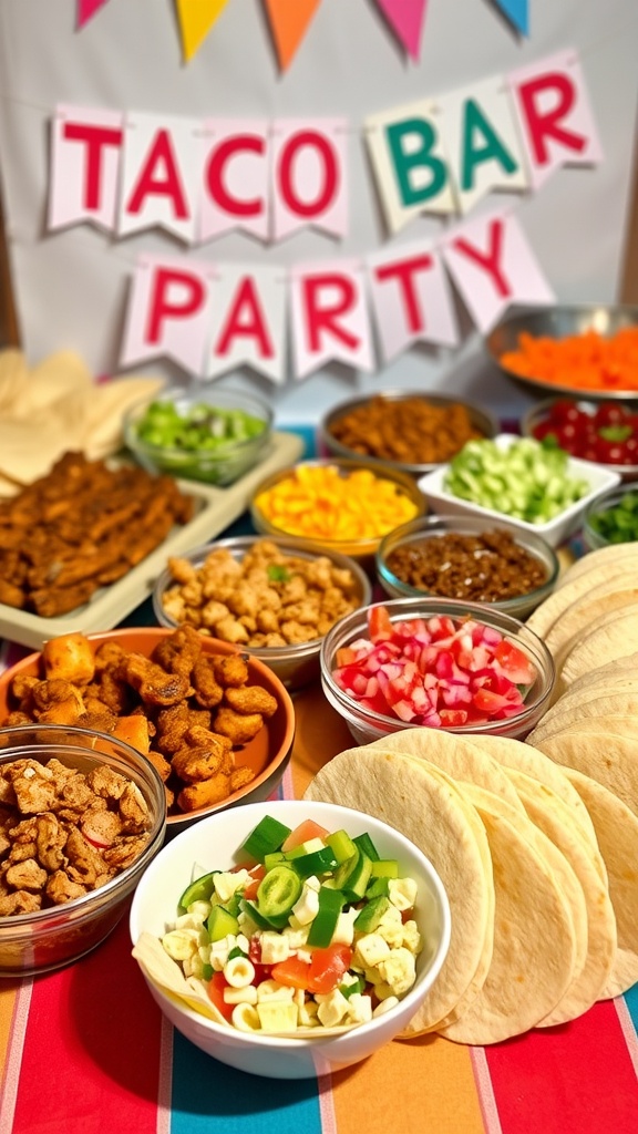 Ultimate Taco Bar Party Recipe