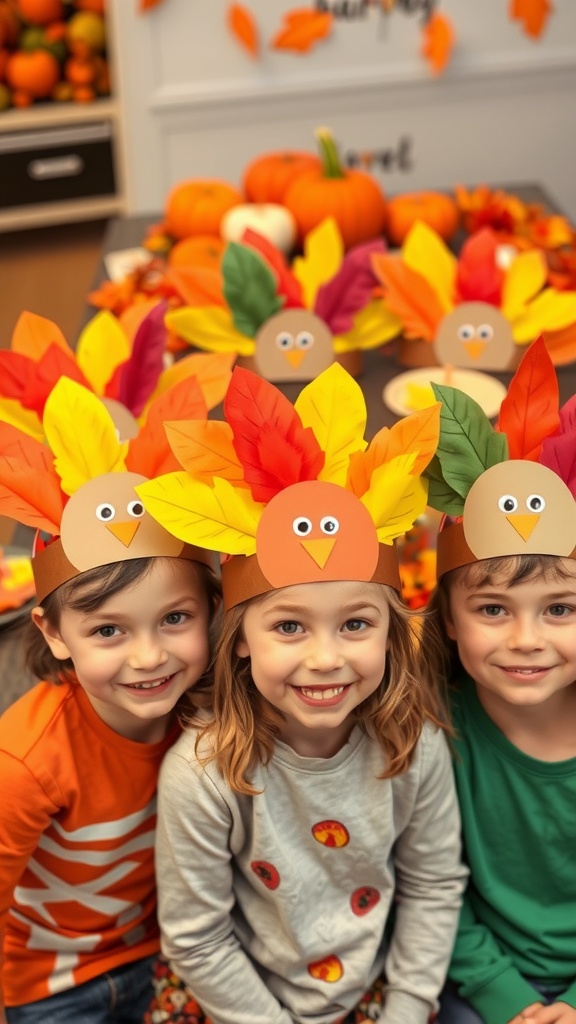 Fun and Festive Turkey Headband Craft for Kids