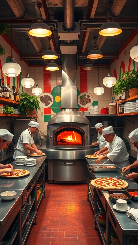 Italian Pizzeria Kitchen Design