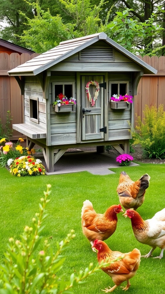 Charming Chicken Coop Ideas for Your Backyard