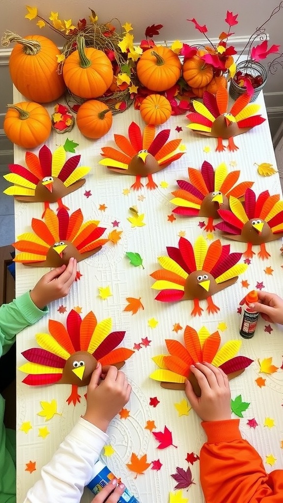 Thanksgiving Turkey Craft Activities for Kids