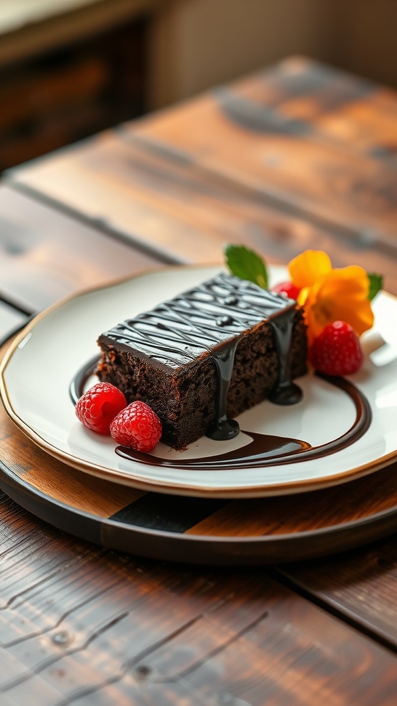 Elegant Dessert Plate Decoration Ideas