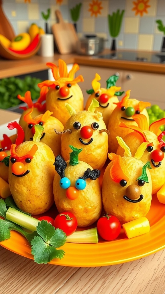 Cute Potato Characters: Fun Recipe for Kids